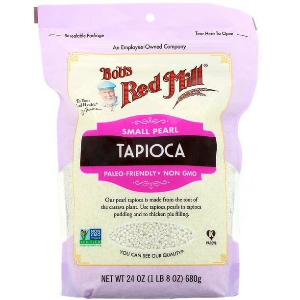 Bob's Red Mill, Small Pearl Tapioca, 24 oz Pack of 2 - Walmart.com