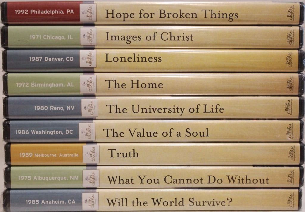 The Billy Graham 9 DVD Set - Walmart.com