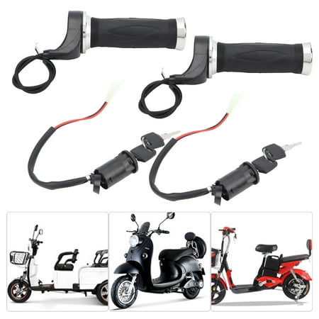 Fosa Ignition Switch,Throttle Grip,Short‑Wire Throttle Grip Universal ...