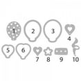 Sizzix Triplits Die Set 10PK Balloons by Stephanie Barnard - Walmart.com