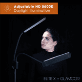 GLAMCOR Elite X Portable LED Lighting Kit for Eyelash Extension ...