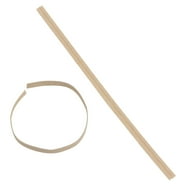 JAM Elastic String Ties, Gold Metallic, 50/Pack, Small, 10" Loop ...