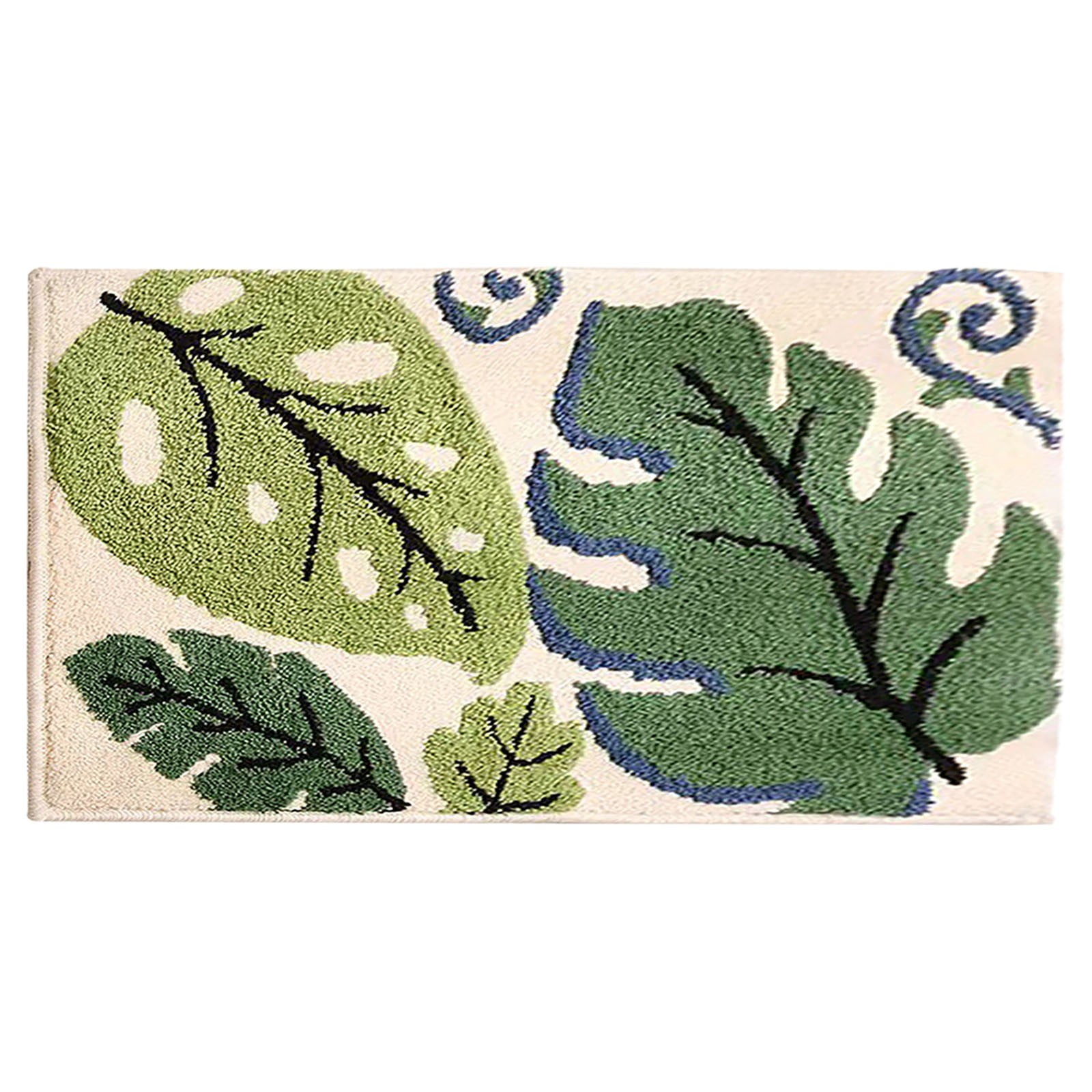 Click here for Lunava Green Tropical Bathroom Rug With Strong Wat... prices