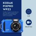 Kodak PIXPRO WPZ2 Compact, Easy Share, Point Shoot, 16MP Waterproof ...