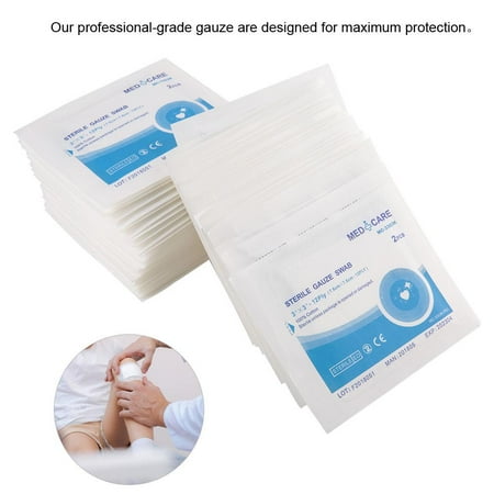 Spptty 100% Cotton first aid waterproof wound dressing sterile medical ...