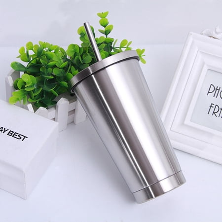 500ml 304 Stainless Steel Cup Hot Cold Drink Vacuum Insulated Flask ...