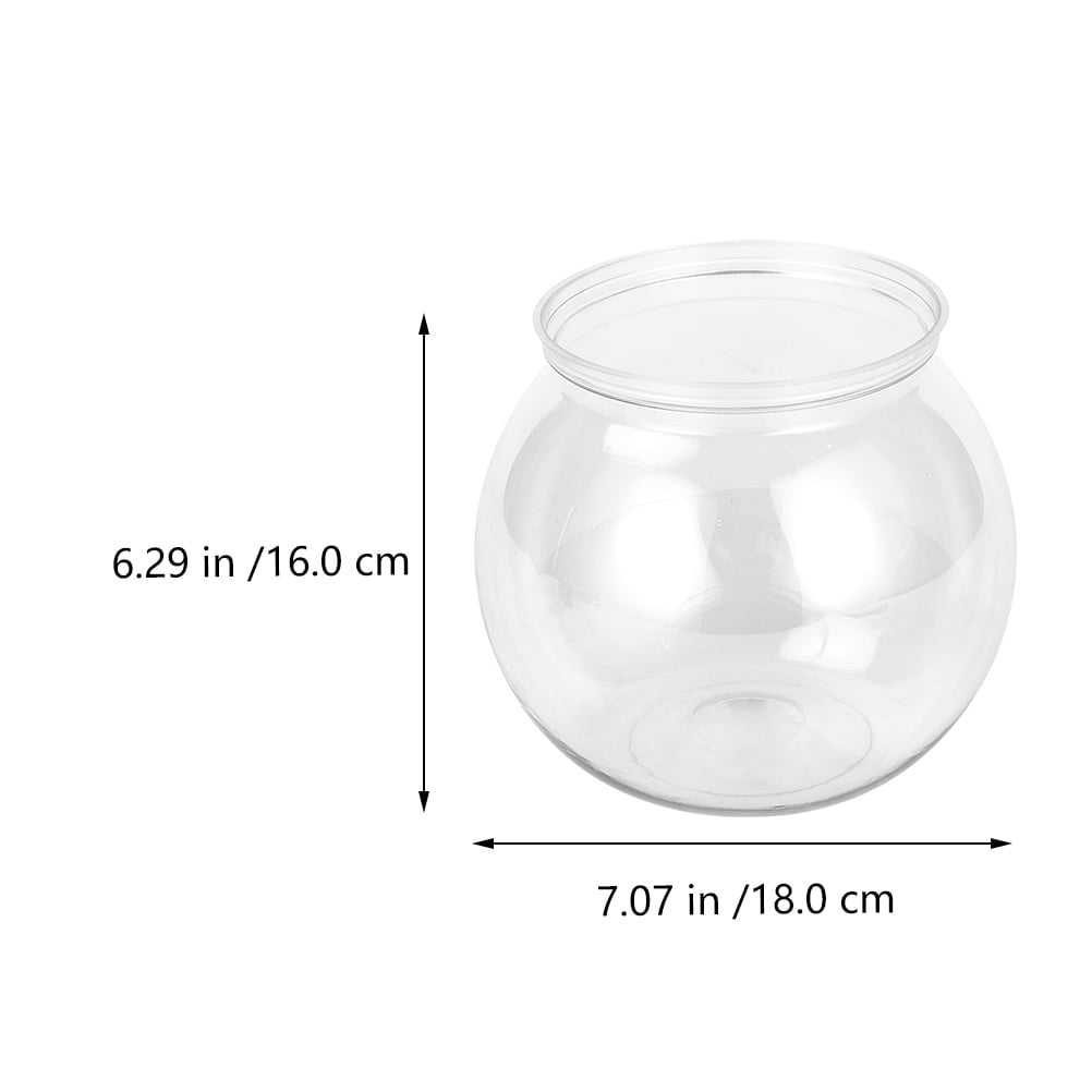 Buy Homemaxs Fish Bowl Tankbowl Small Round Betta Aquariumcandy Vase ...