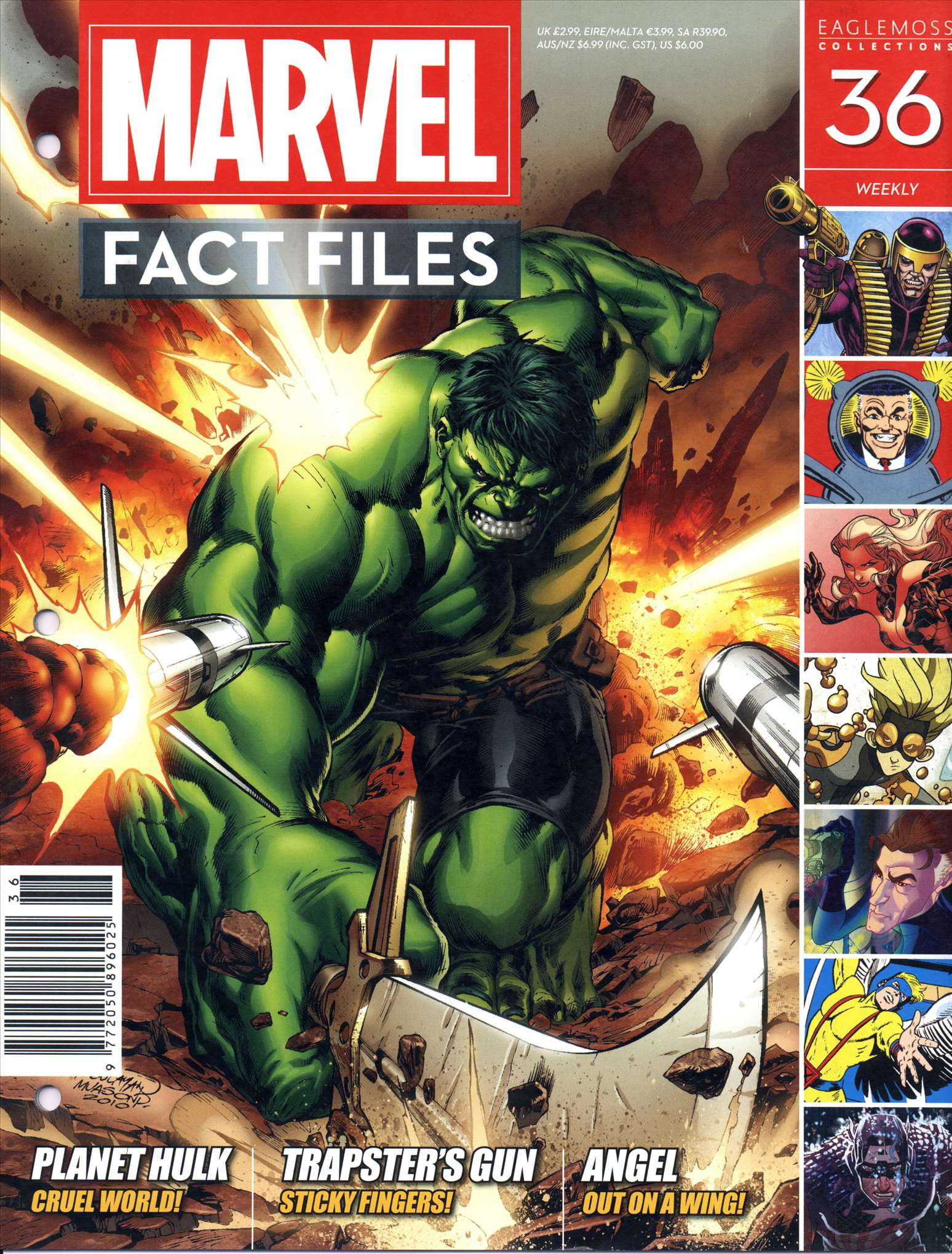 Marvel Fact Files #36 VF ; Eaglemoss Comic Book - Walmart.com