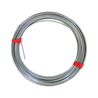Hillman 50 ft. L Galvanized Steel 9 Ga. Wire - Walmart.com