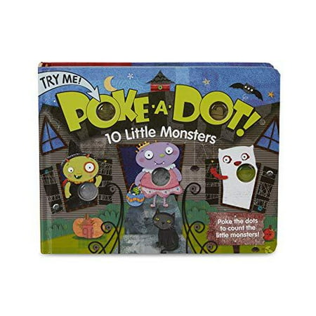 melissa & doug children's book - poke-a-dot: 10 little monsters ...