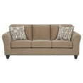 Cambridge Haverhill Three Piece Living Room Set in Tan: Sofa, Loveseat ...