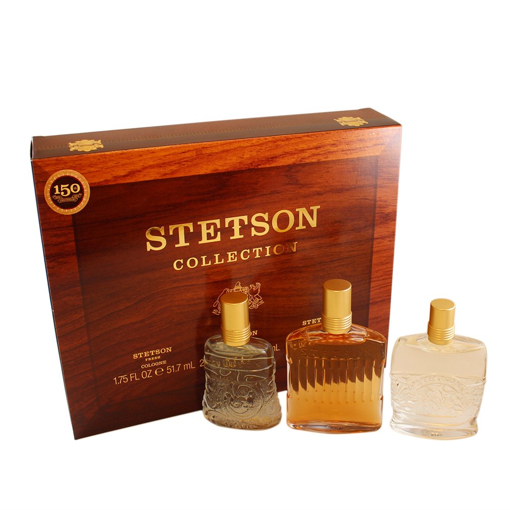 Stetson Collection 3 Pc. Gift Set ( Stetson Fresh Cologne Splash 1.75 ...