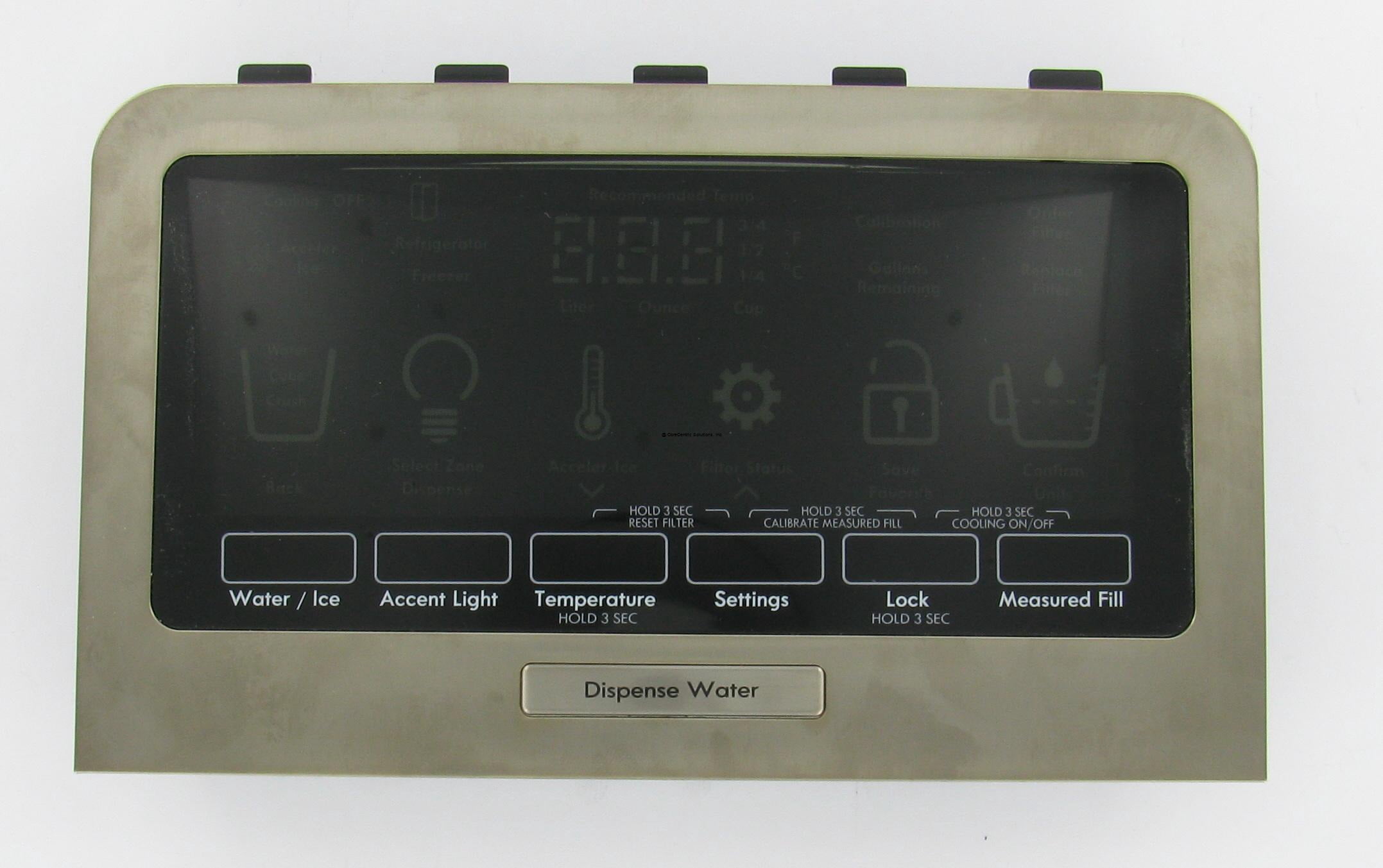 Restored CoreCentric Refrigerator User Interface for Whirlpool ...