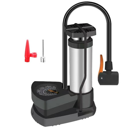 Portable Mini Bicycle Tire Pump Foot Activated Tyre Inflator With ...