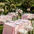 8 Pack Pink Tablecloth 60 x 102 Inch Rectangular Tablecloth for 6 Foot ...