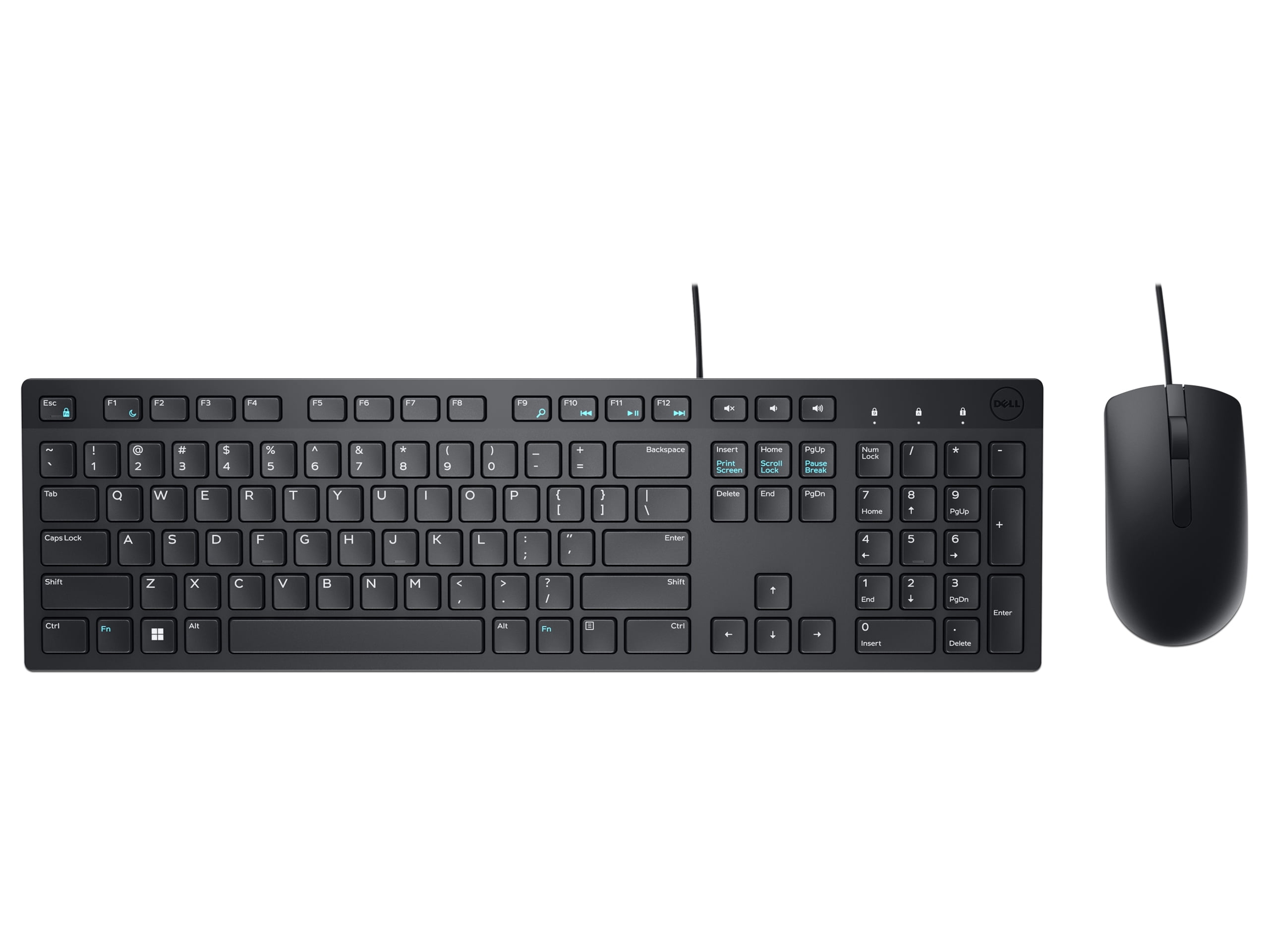 Kit de Teclado y Mouse Óptico DELL M300C, Alámbrico, USB 2.0, Español ...