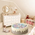 Ball Pit Balls Pearl Colors Mix 100 balls, Stars Moon Round Shapes Play ...