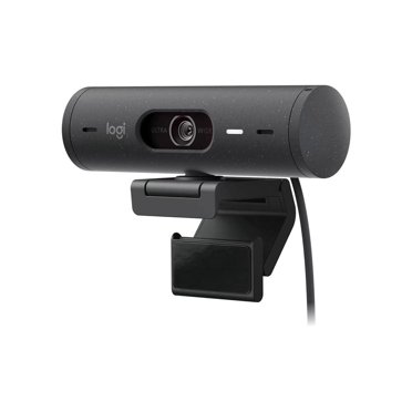 Logitech MX Brio 4K HD Webcam, 1080p 60 FPS, Dual Mics, USB-C ...