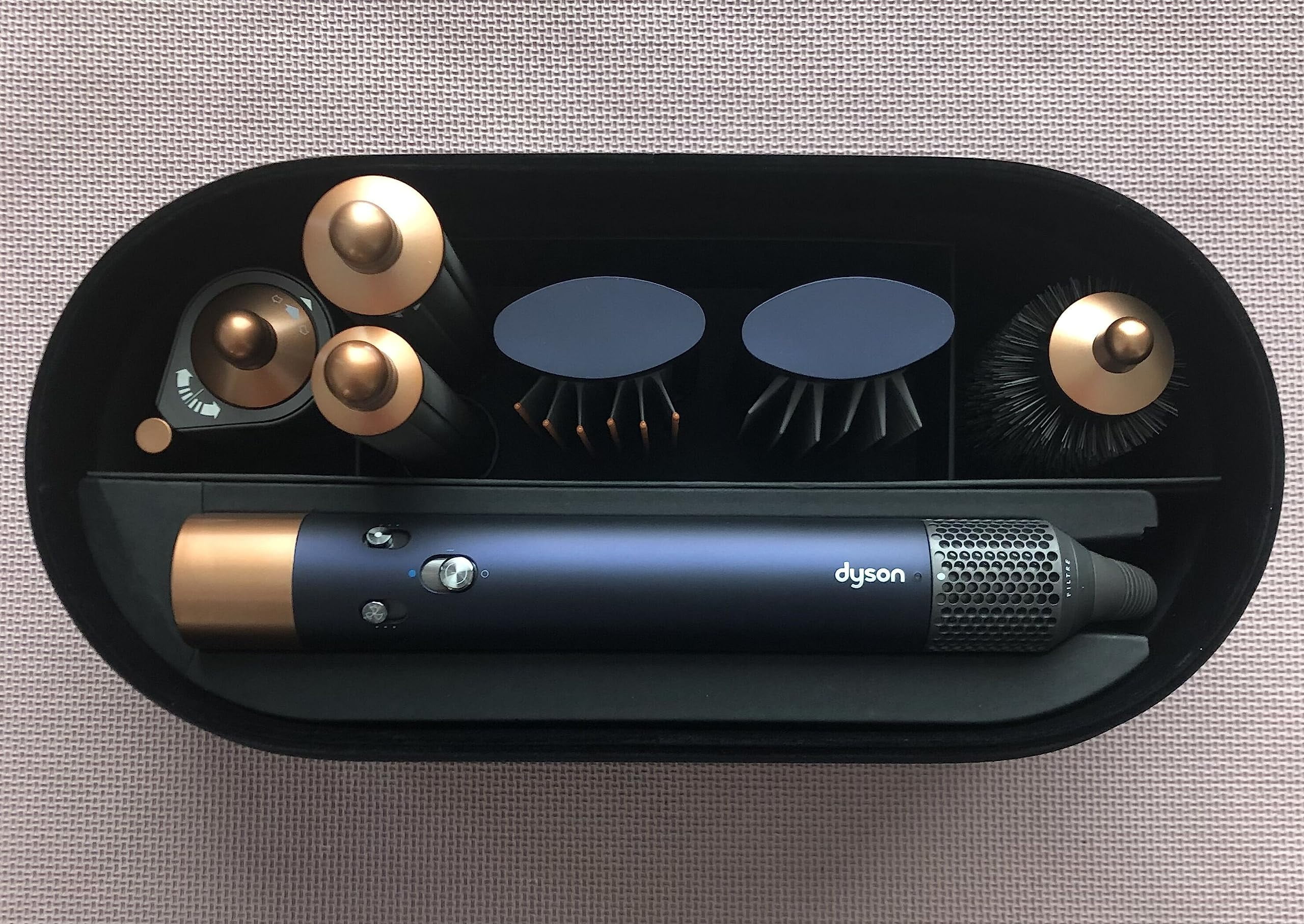 Dyson Airwrap Complete Long, azul prusiano y cobre intenso | Walmart en ...