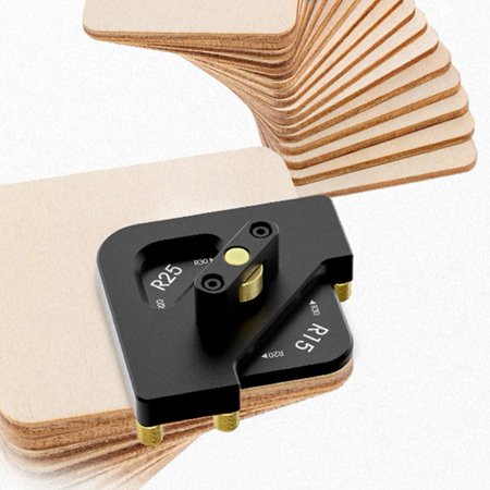 TB&W Woodwork Round Corner Radius Template Trimming Machine Router Wood ...