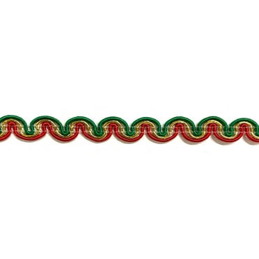 1/2" Scroll Braid Gimp w/ Backing - 12 Continuous Yards - Many Color ...
