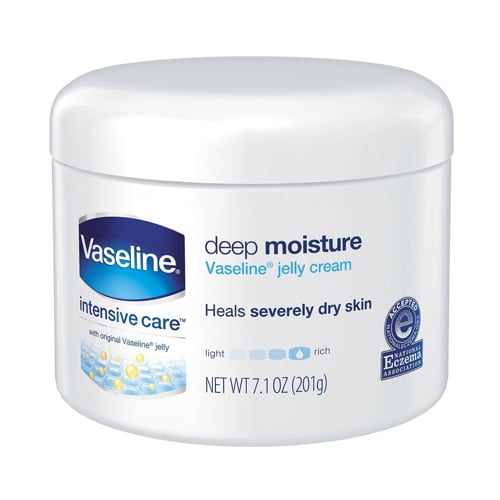 Vaseline Intensive Care Deep Moisture Jelly Cream, 7.1 Oz, 2 Pack ...