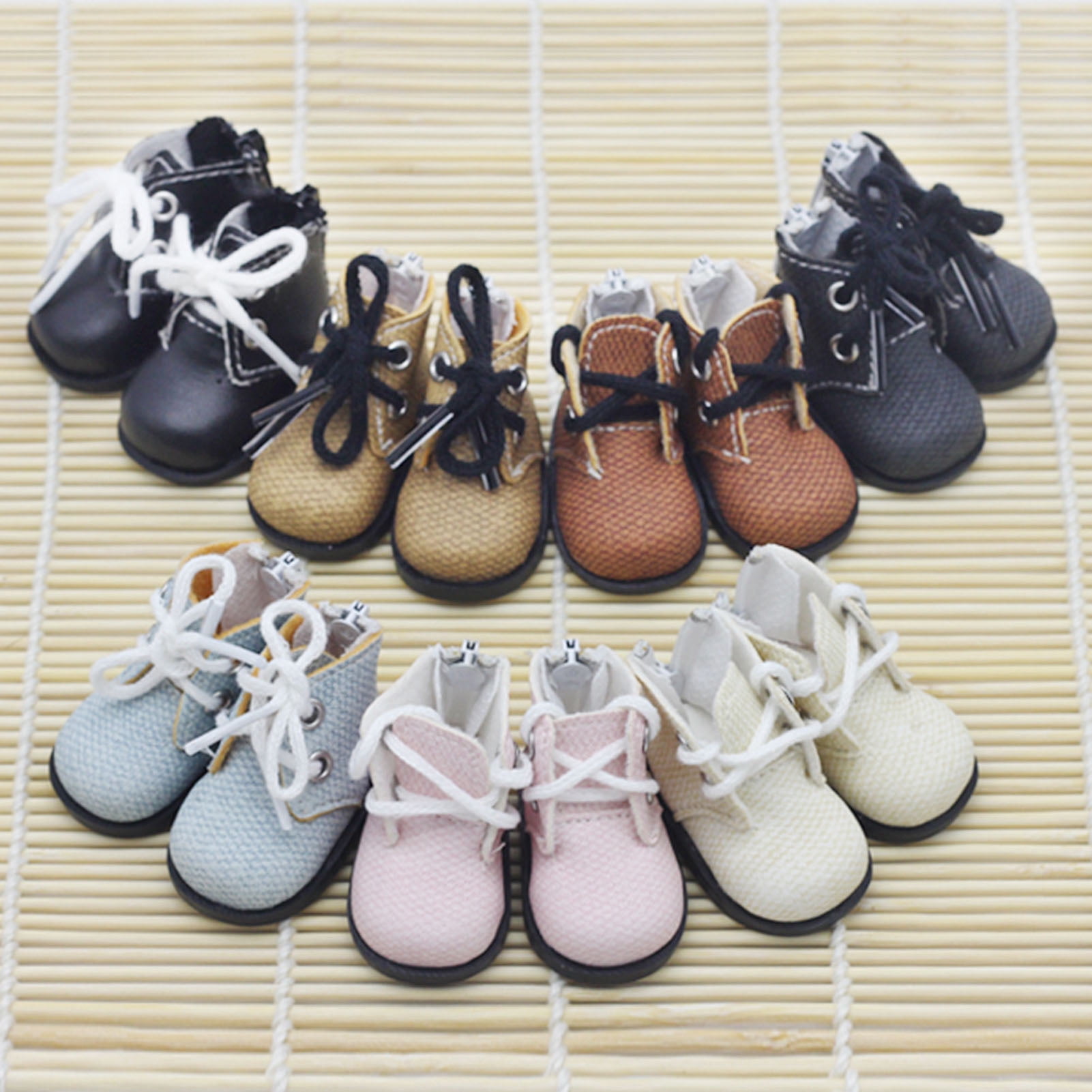 Anvazise Doll Shoes Safe Imagination Rubber Girl Doll Shoes Accessory ...