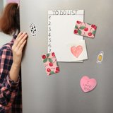 Cherry with Leaves Fridge Magnetic Sticker Refrigerator Magnets Kitchen ...