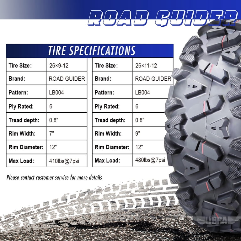 Atv Tires By Size