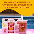 Joyba Mango Passionfruit Green Tea Bubble Tea Pack of 4, 12 fl oz each ...