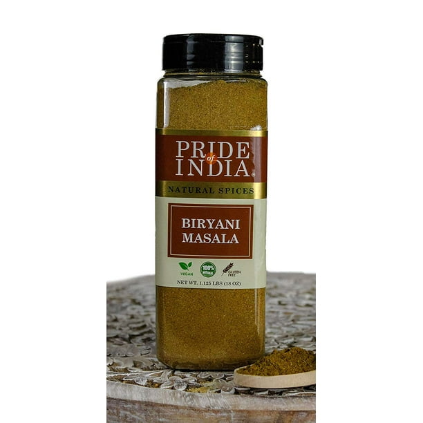 Pride Of India - Natural Biryani Masala Seasoning Spice Blend Powder ...
