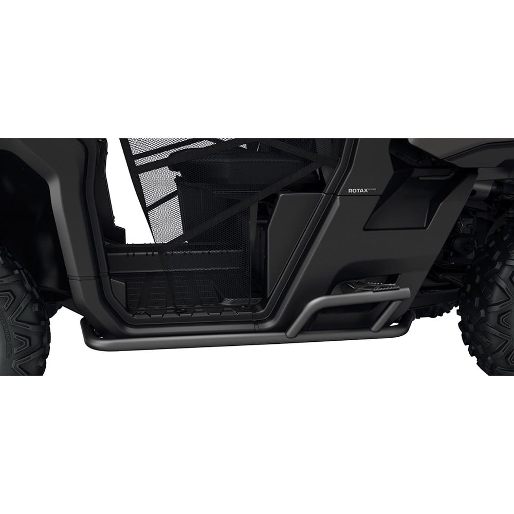 Can-Am 715002569 OEM Black Rock Sliders for 2016-2020 Defender HD5 HD8 ...