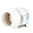 6'' Powerful Industrial Exhaust Fan Silent Channel Pipe Duct Bathroom ...