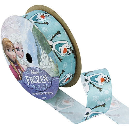 Disney Frozen 7/8" Olaf Ribbon, 9 Ft. - Walmart.com - Walmart.com