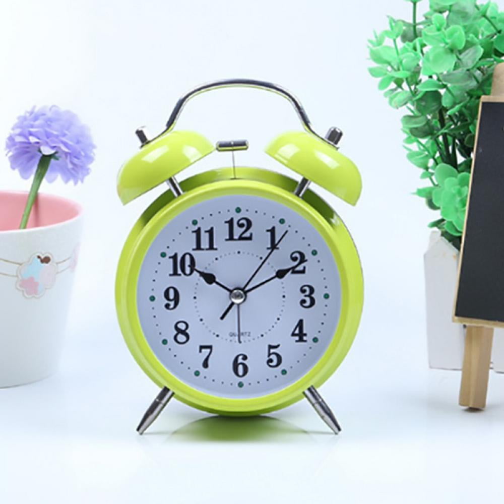 Alarm Clock 3 inches Alarm Clocks Analog Clock Loud Alarm Clock for ...