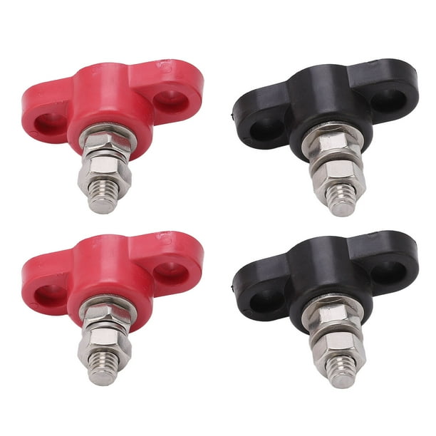 Power Distribution Terminal Block,4Pcs Battery Terminal Blocks Battery ...