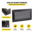 Foundation Flood Vent 8x16 Inch - Black Wall Mount - Crawl Space ...