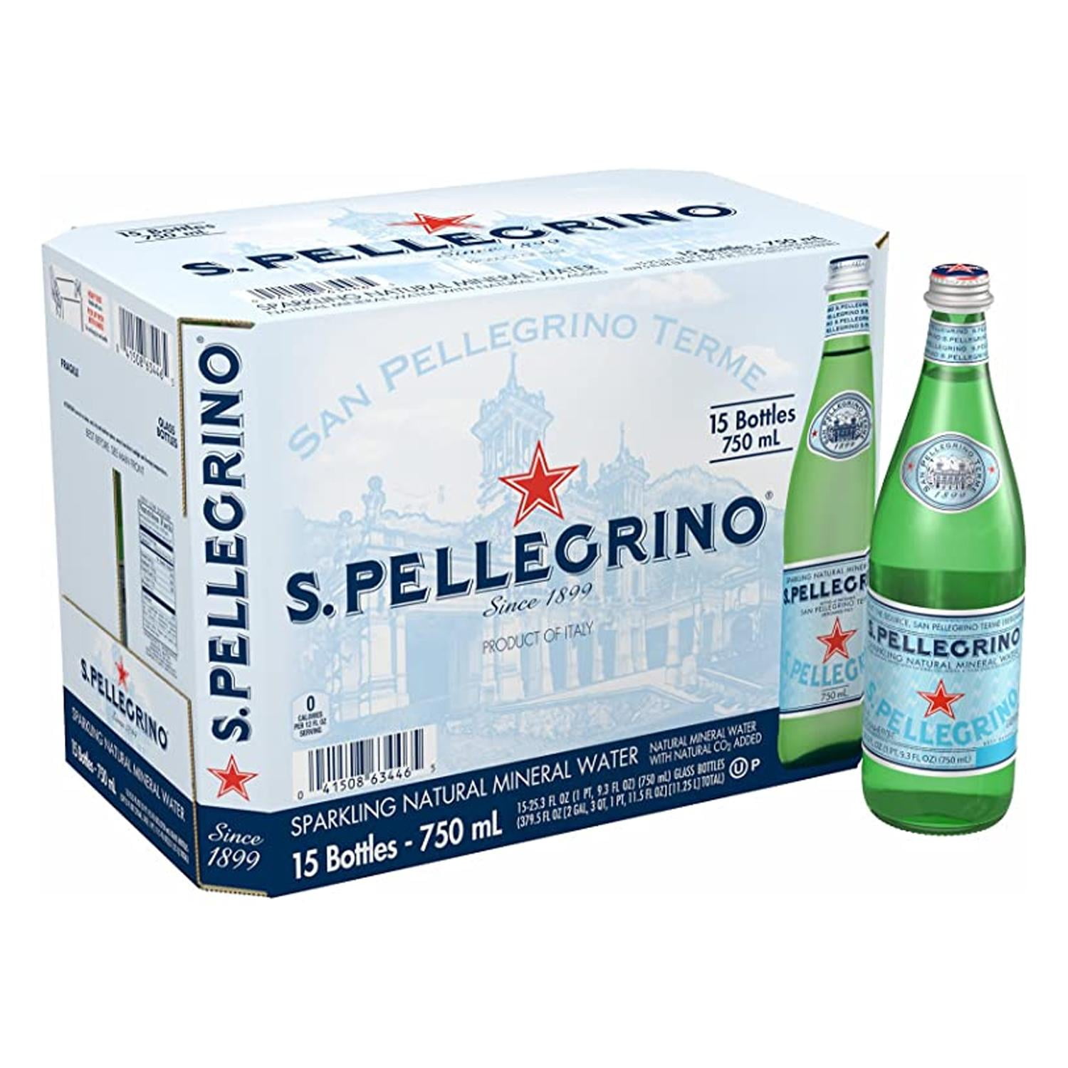 Pack de 15 Agua San Pellegrino 750 ml | Walmart en línea