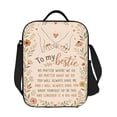 Best Friend Gift Lunch Bag Insulated Thermal Lunch Box with Shoulder ...