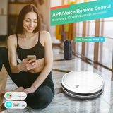 ONSON Robot Vacuum Cleaner, 2 in 1 Mop Combo for Pet Hair, Voice ...