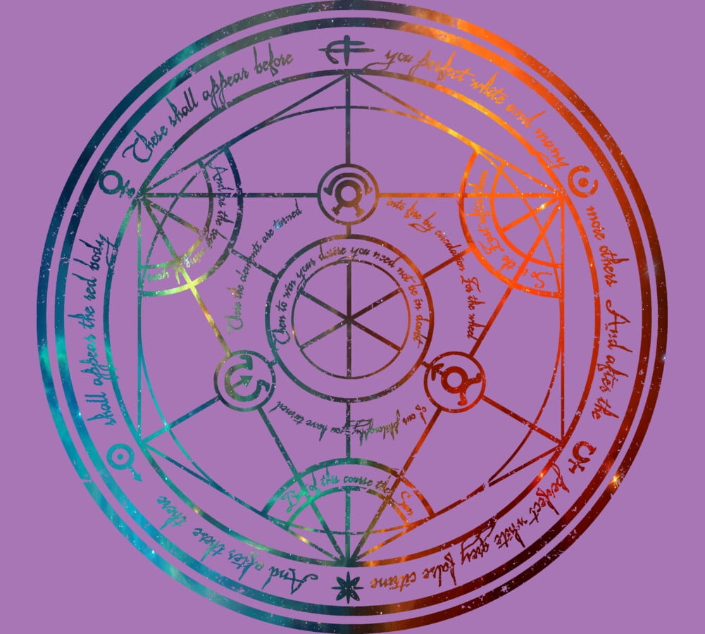Fullmetal Alchemist Transmutation Circle Fire