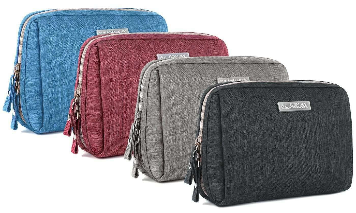Water Resistant Mini Cosmetic Bag - Walmart.com - Walmart.com