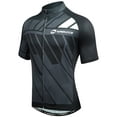 Cycling Jersey Men Mountain Bike Jersey Mens with 3 Rear Pockets Cycle ...