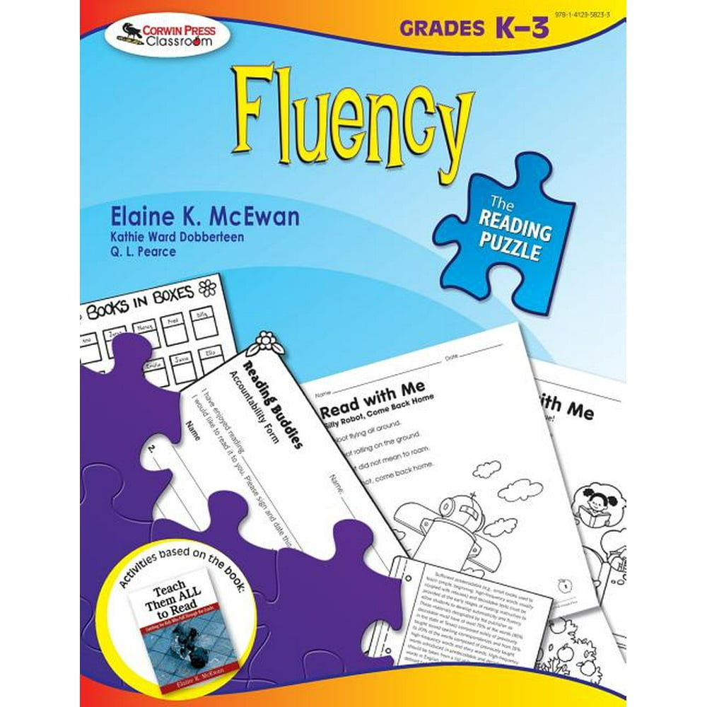 Reading Puzzle: The Reading Puzzle: Fluency, Grades K-3 (Paperback ...