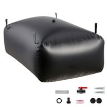 KFFKFF 105.7 Gallon Portable Water Storage Bladder, Collapsible PVC ...