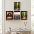 8x10 Inch Picture Frame, Resin Wood Look Photo Frame for Wall Mount or ...
