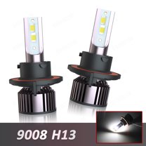 H13 9008 LED Headlight Bulbs for Ford F150 2004-2014 High/Low Beam ...