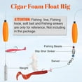 Peg Floats Fishing Bobbers, Catfish Floats Foam Cigar Fishing Float ...