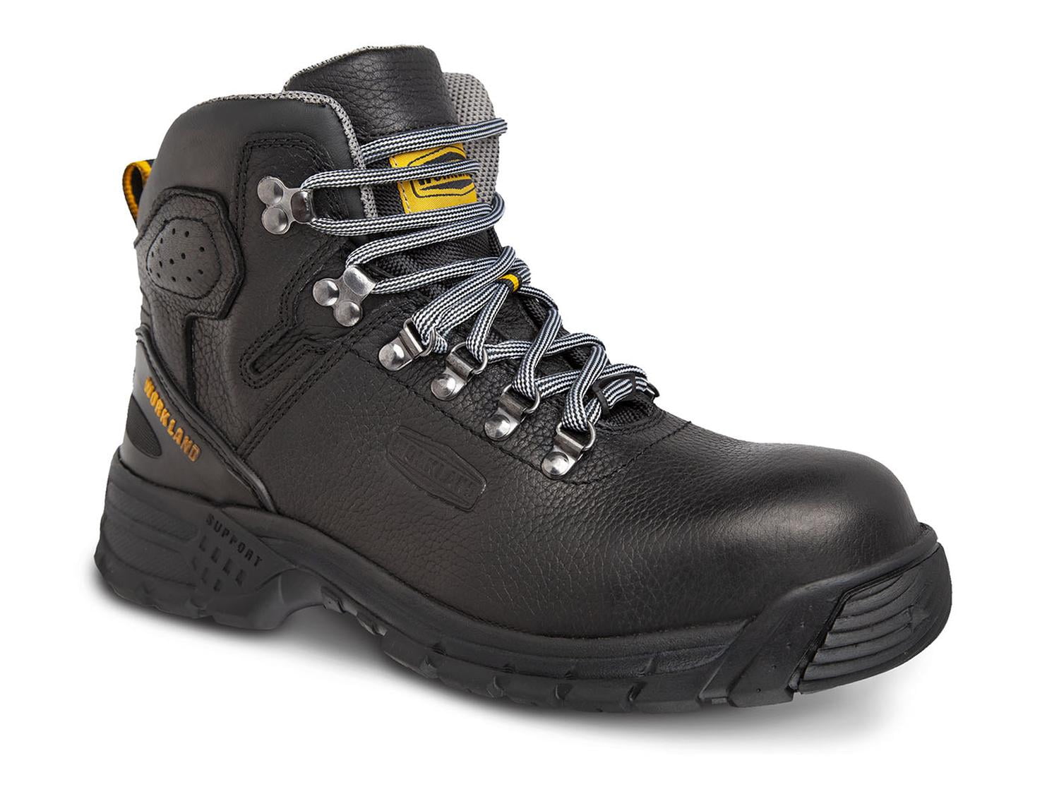 Bota hombre industrial trabajo casquillo WORKLAND 8248 Negro negro 28 ...