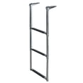 JIF Marine DMX3 3-Step Telescoping Stainless Steel Drop Ladder ...